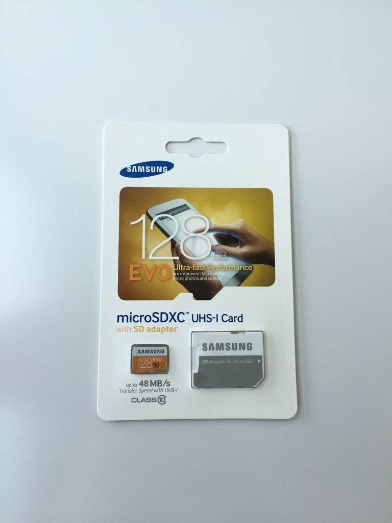 Карта памет Micro SD 128GB, модел Samsung ЕVO Ultra-fast Performance ...
